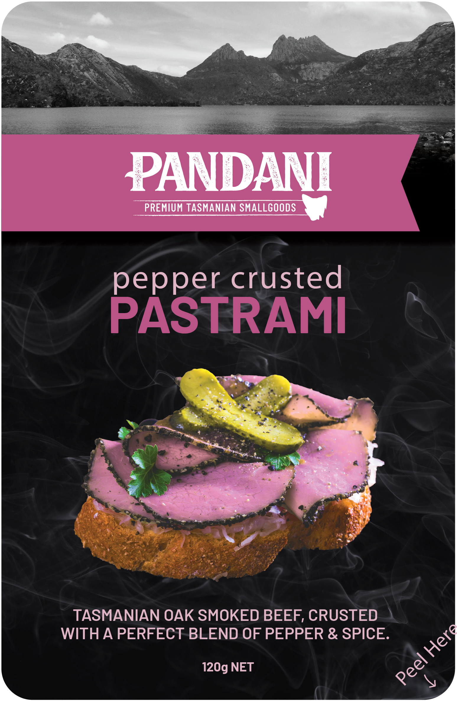 Pepper Crusted Pastrami - Pandani